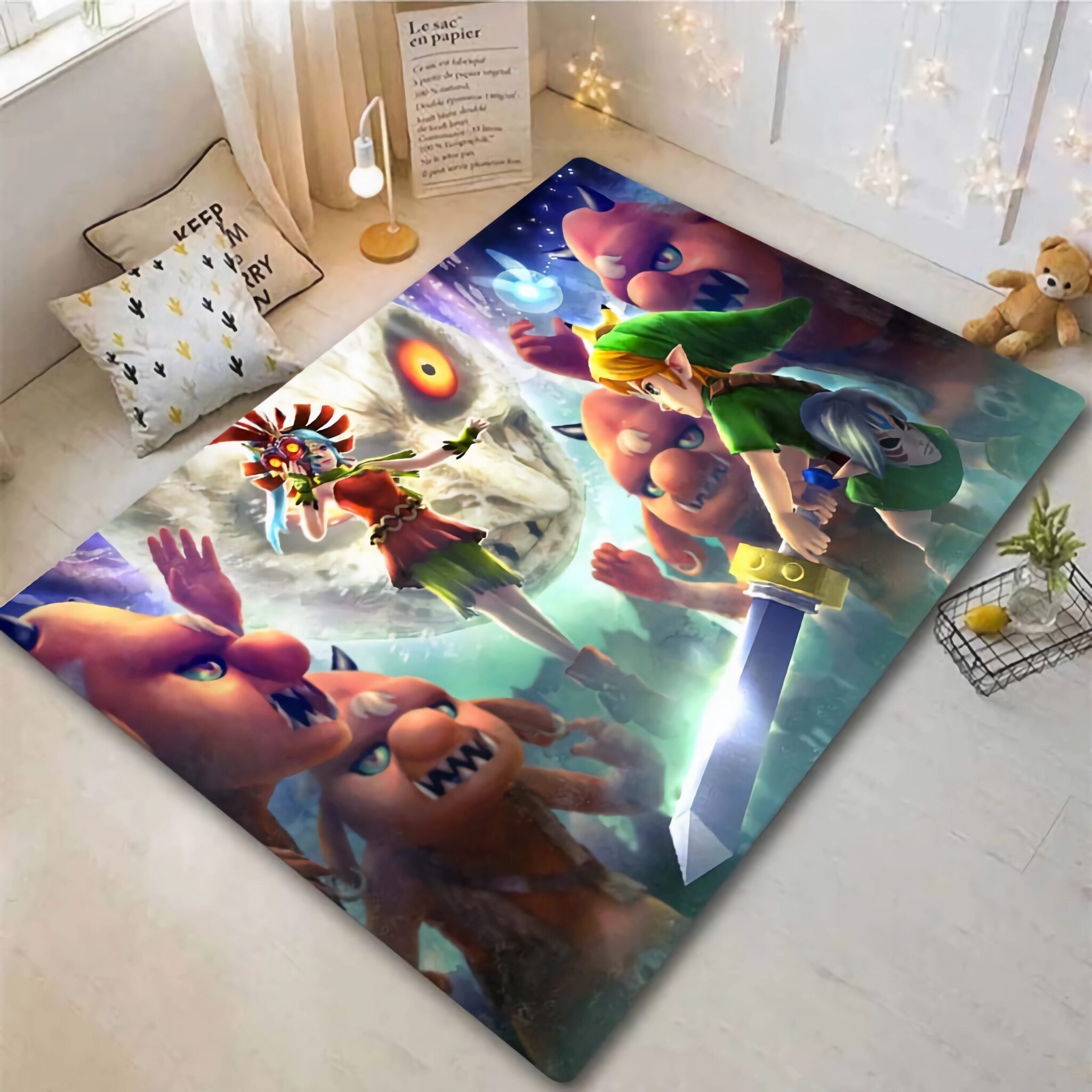 Majora's Mask Artwork Rug